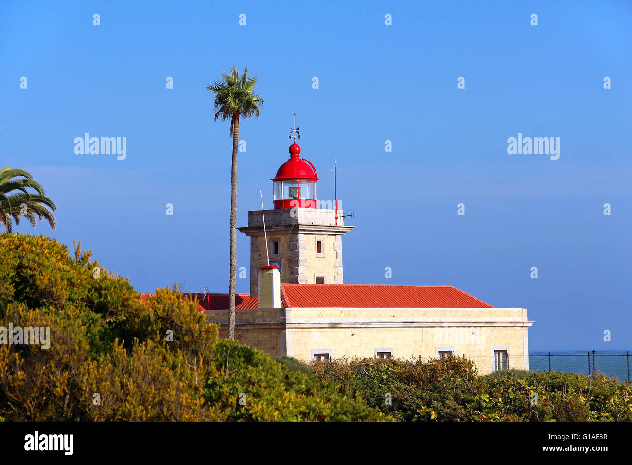 Ponta da Piedade Lighthouse in Lagos, Algarve, Portugal Stock Photo - Alamy