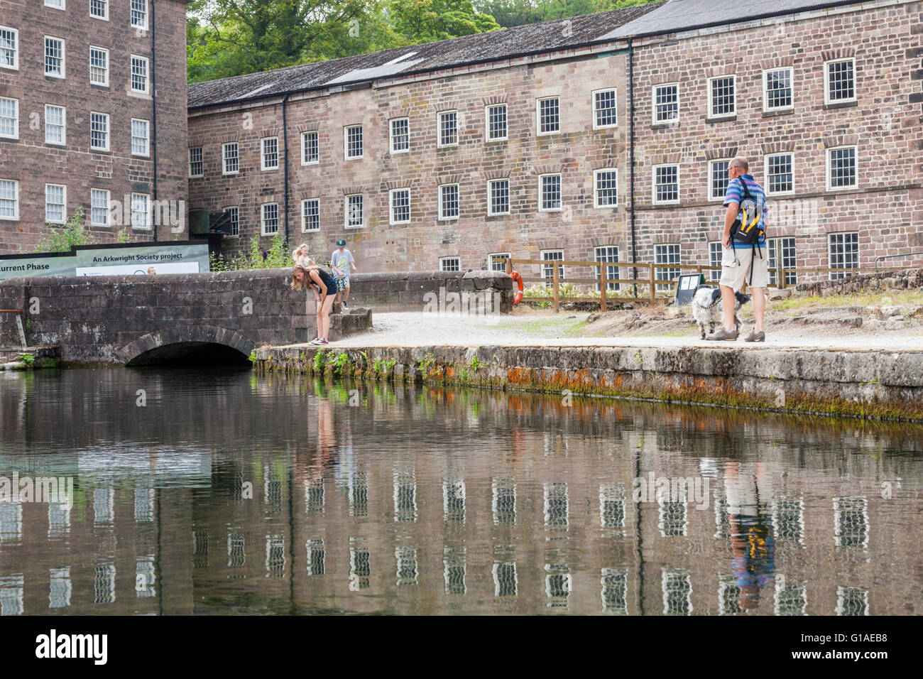 Cromford mill hi-res stock photography and images - Alamy