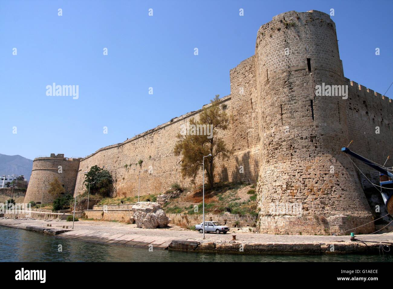 Kyrenia Castle, Kyrenia harbour fortress, Kyrenia, Northern Cyprus ...