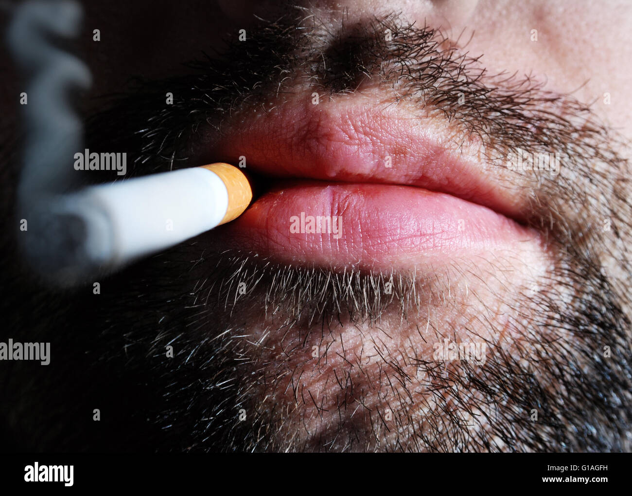 Unshaven face macro hi-res stock photography and images - Alamy