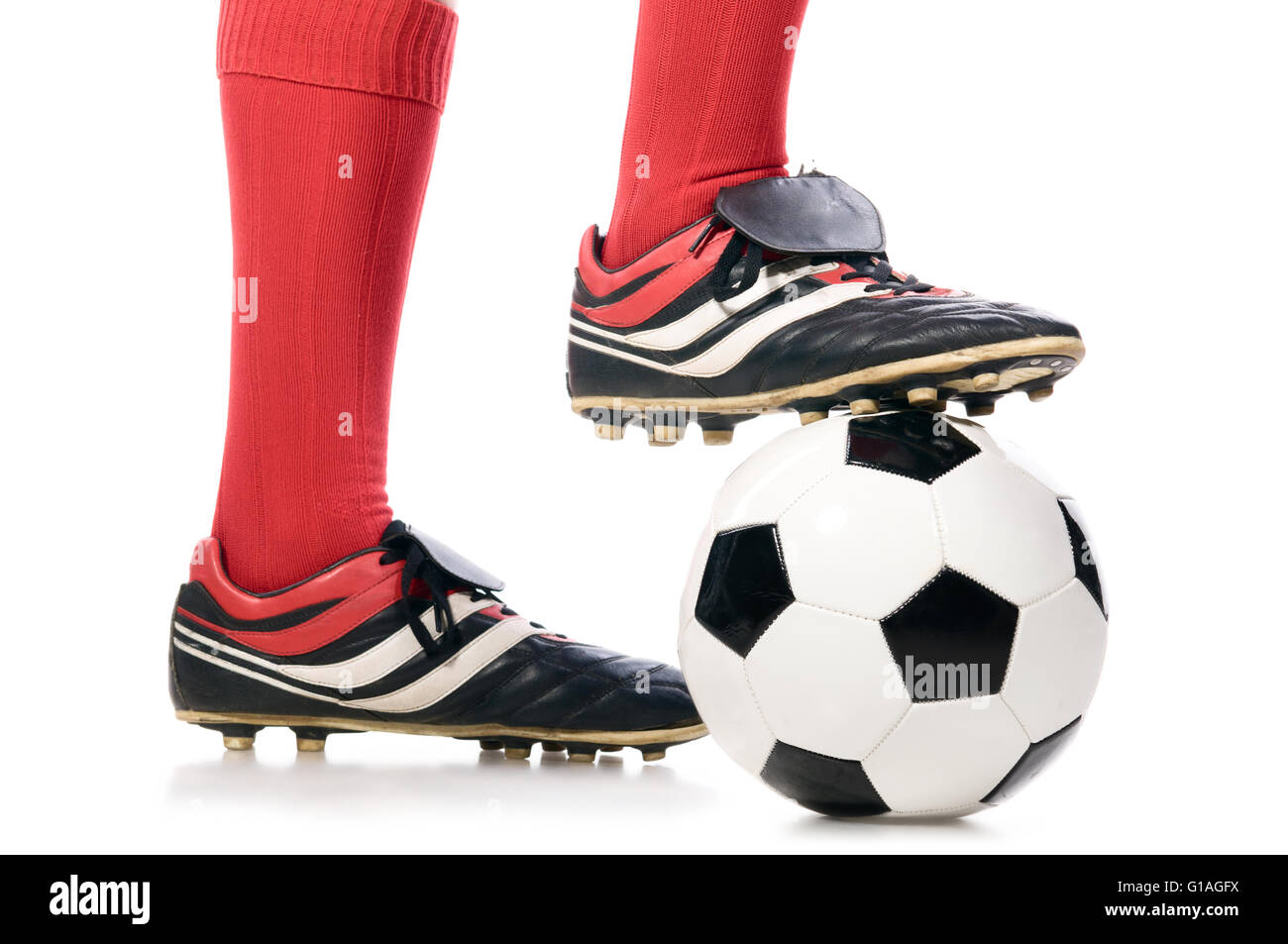 legs of soccer player Stock Photo - Alamy