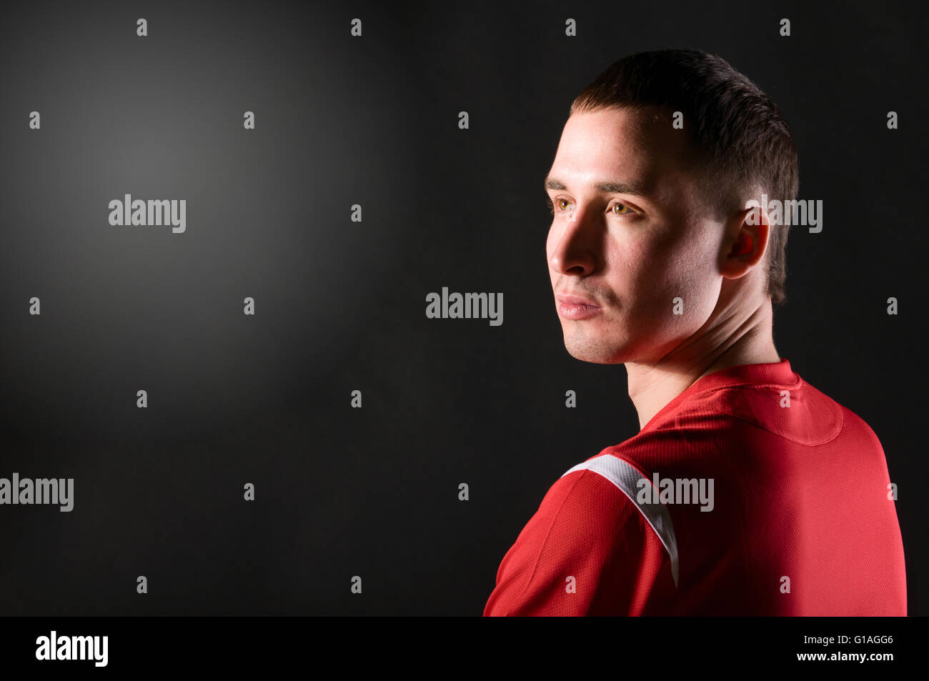 Football shirt back studio hi-res stock photography and images - Alamy