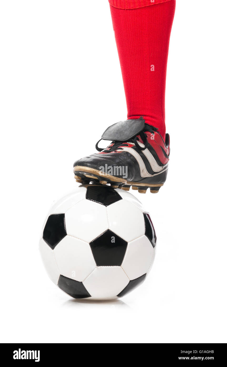 Soccer player white kit isolated hi-res stock photography and images ...