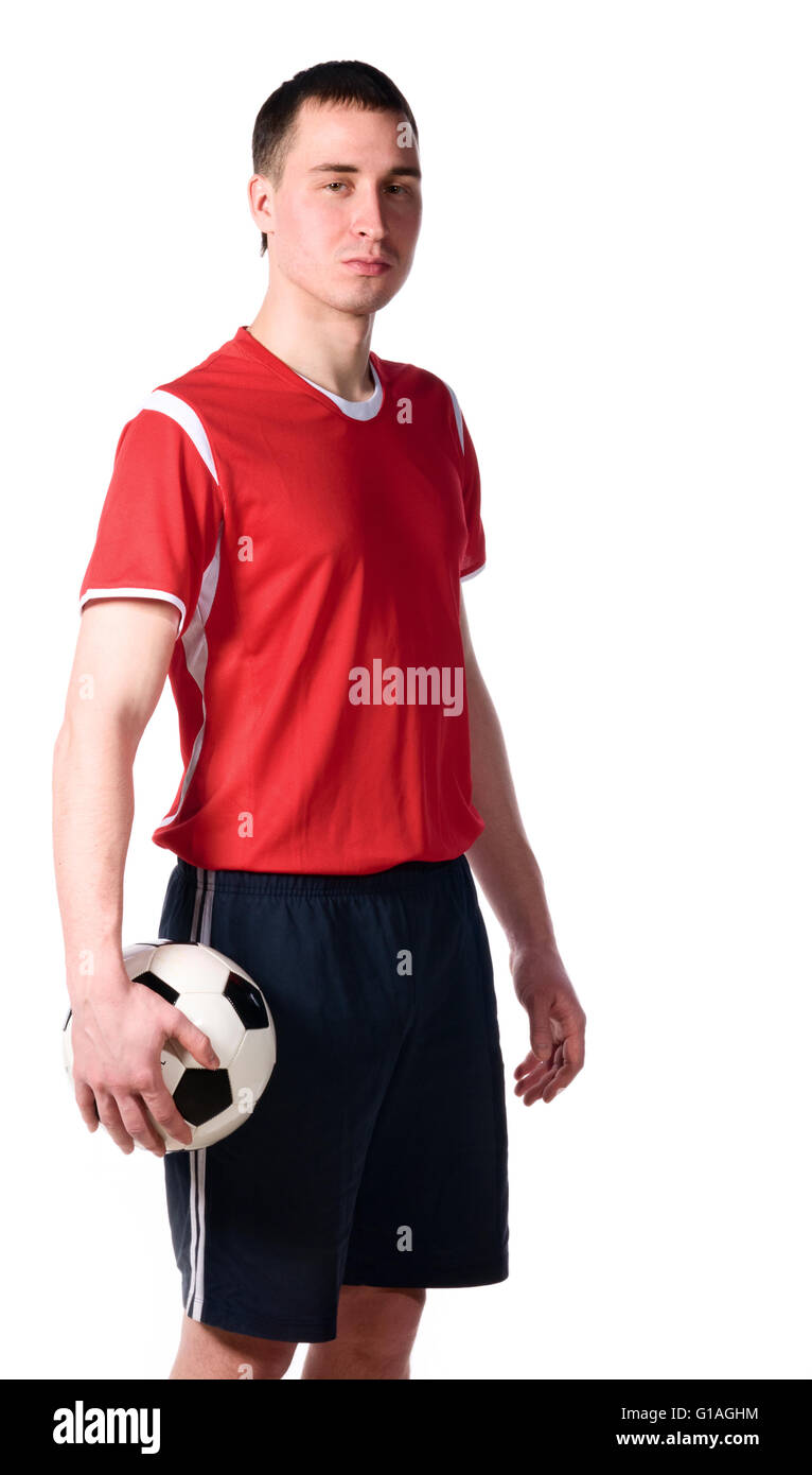 Boy soccer ball black and white hi-res stock photography and images - Alamy