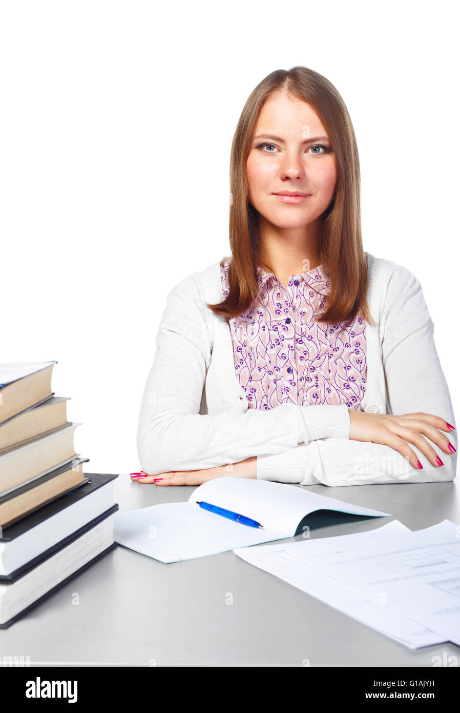 young student woman Stock Photo - Alamy