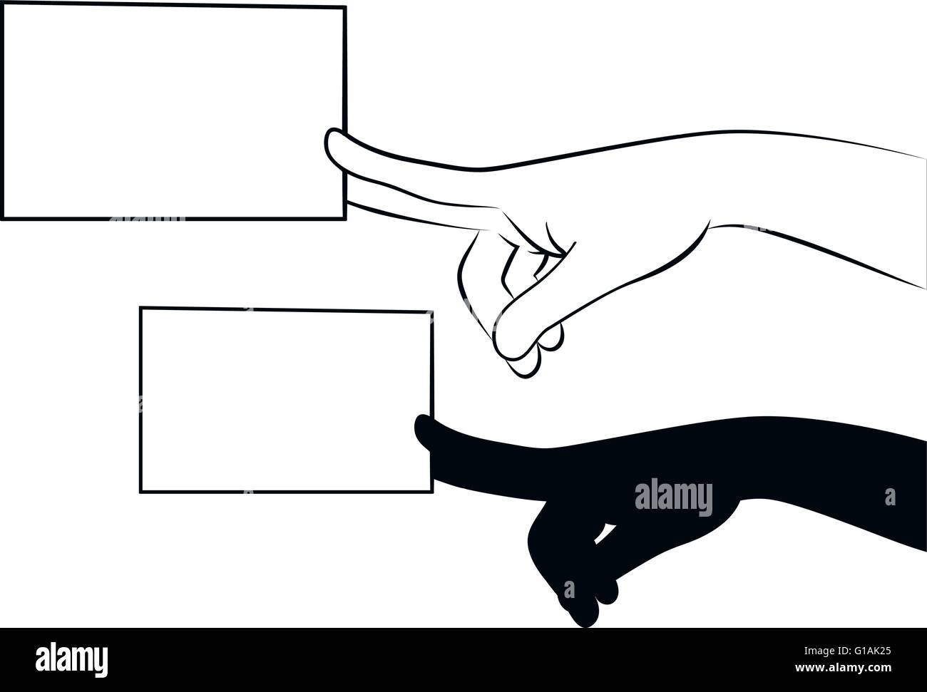 Giving note Stock Vector Images - Alamy