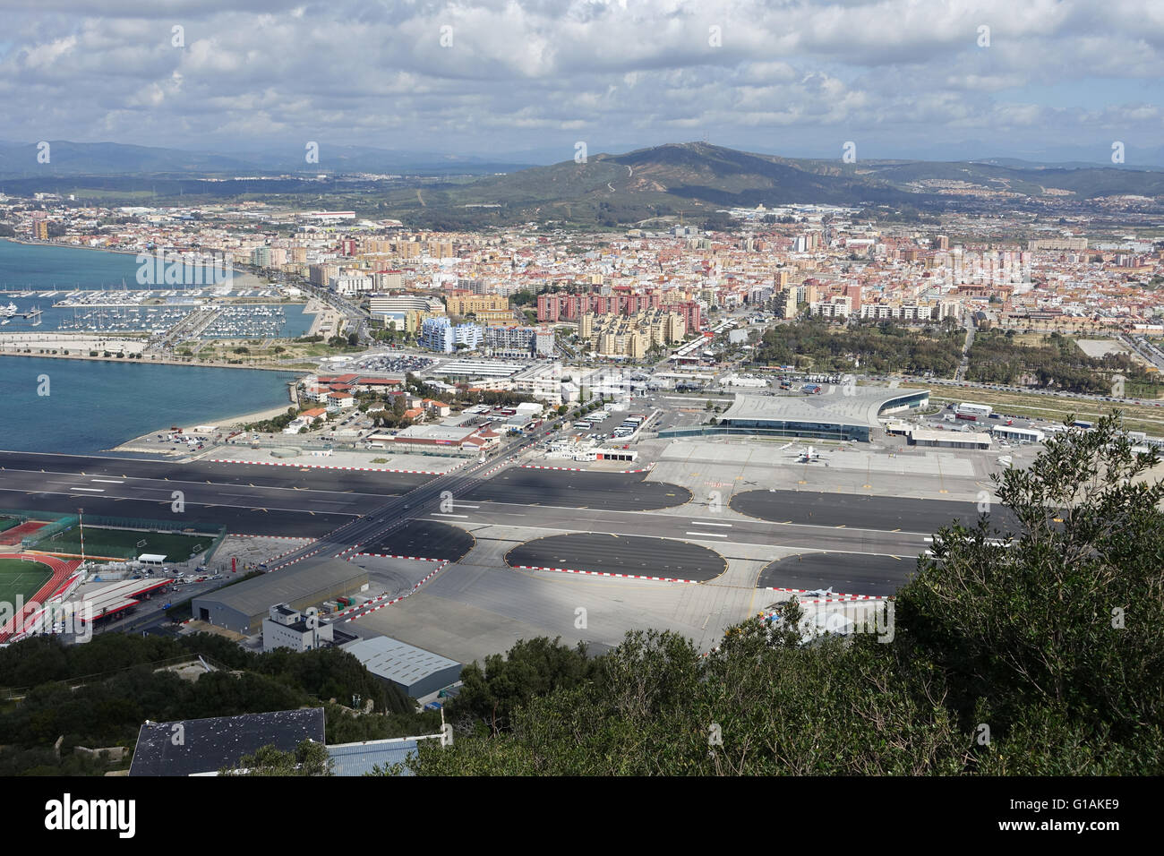 Gibraltar border hi-res stock photography and images - Alamy