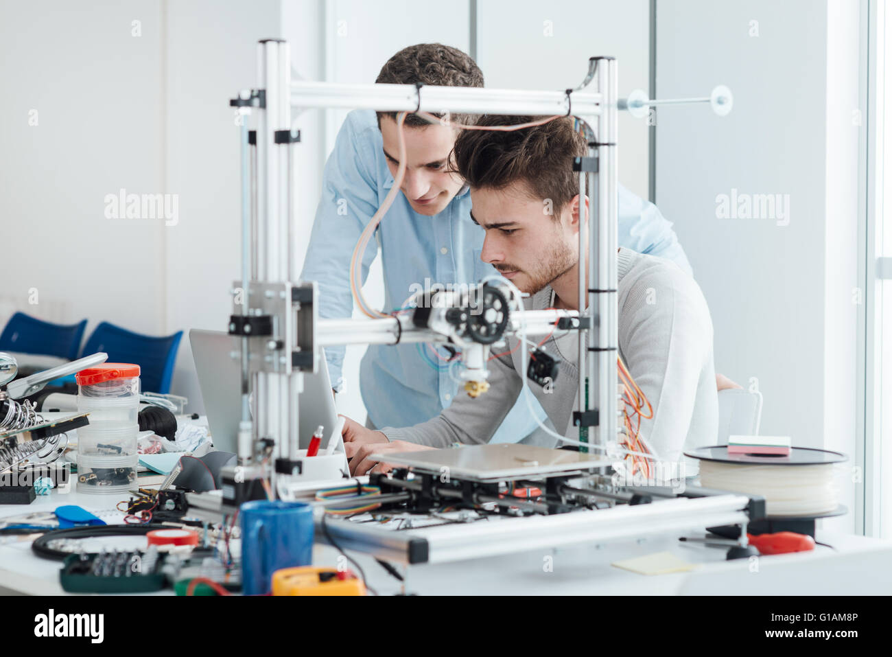 Engineering Students Laboratory High Resolution Stock Photography and ...