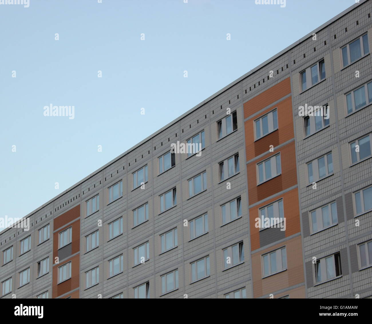 Part of a generic building reflecting the architectural style which was ...