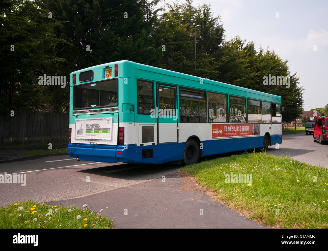 Single decker bus buses hi-res stock photography and images - Alamy