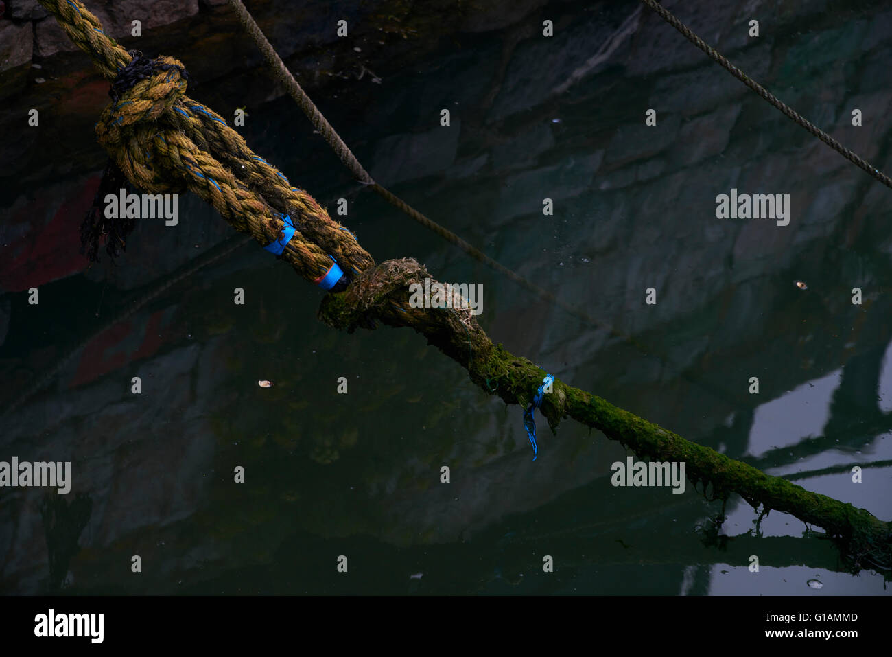 Mooring rope hi-res stock photography and images - Alamy