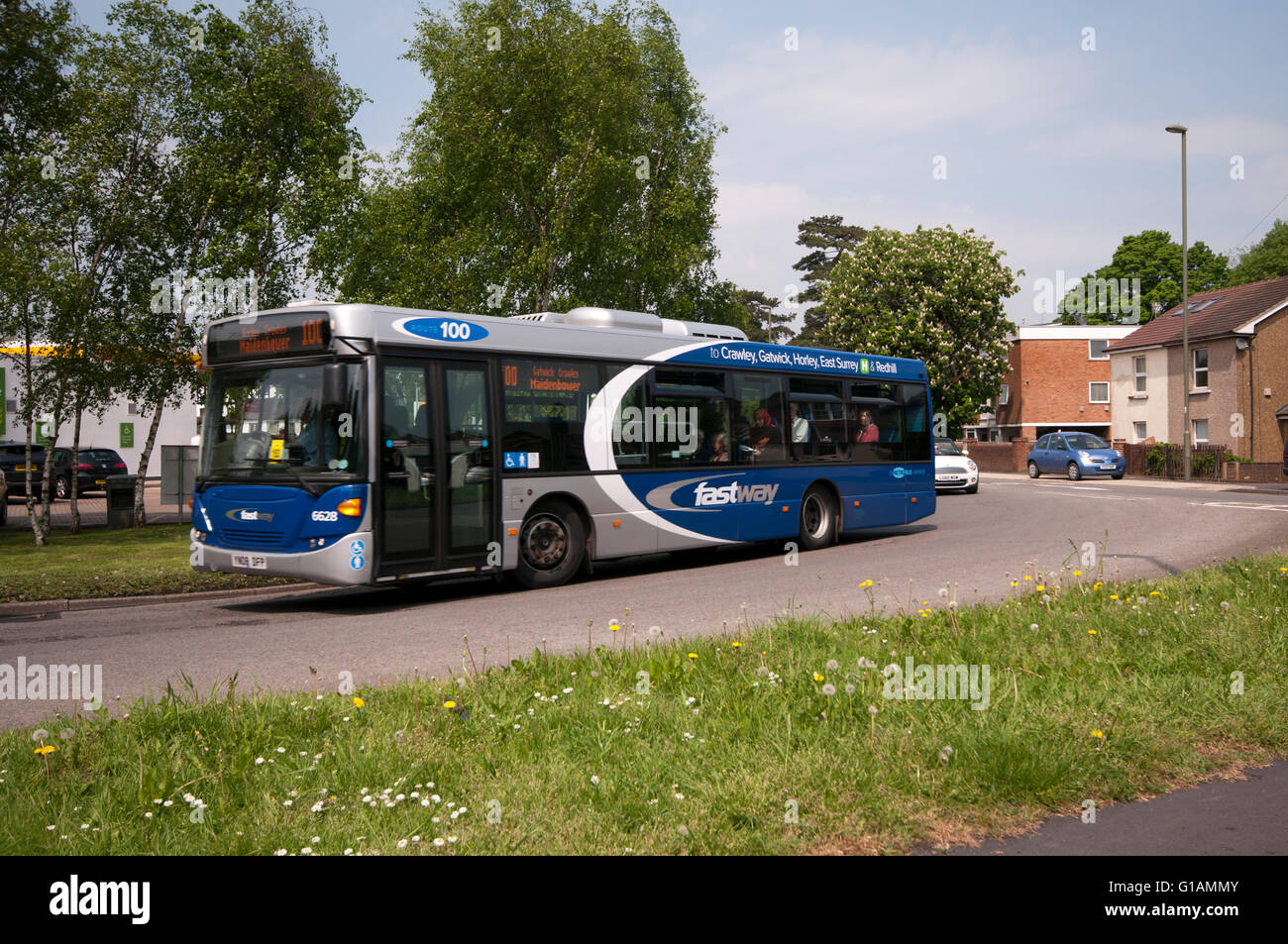 Single decker bus hi-res stock photography and images - Alamy