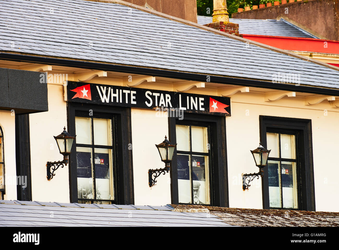 The old White Star Line Building Cobh Stock Photo - Alamy