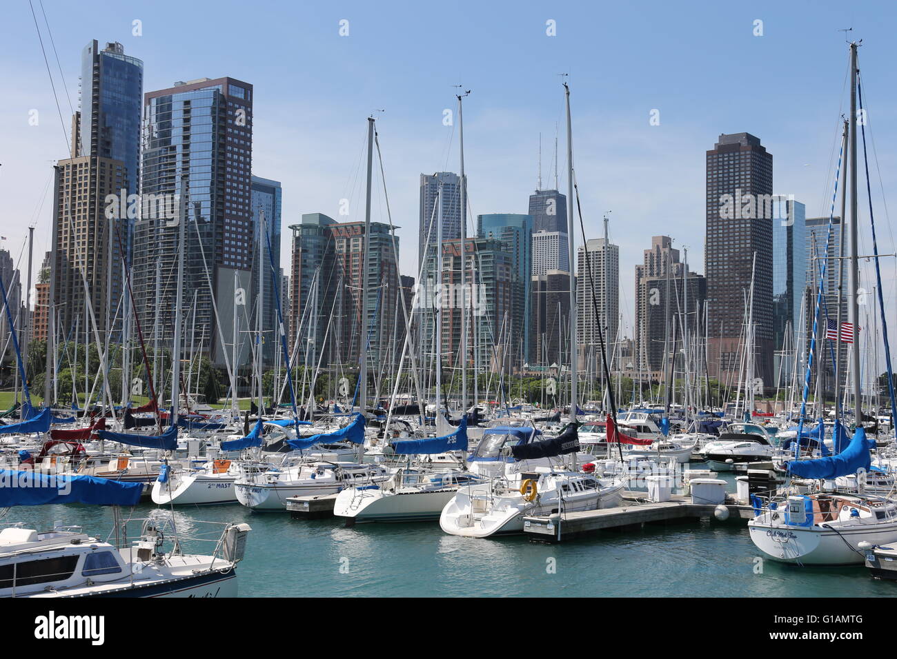 Chicago lake front hi-res stock photography and images - Alamy