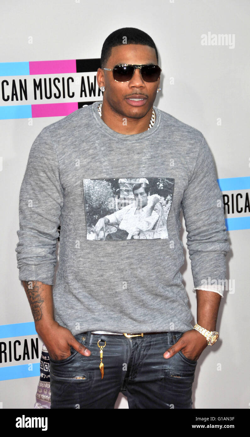 Los Angeles, CA. USA. Nelly at the 2013 American Music Awards, at Nokia ...