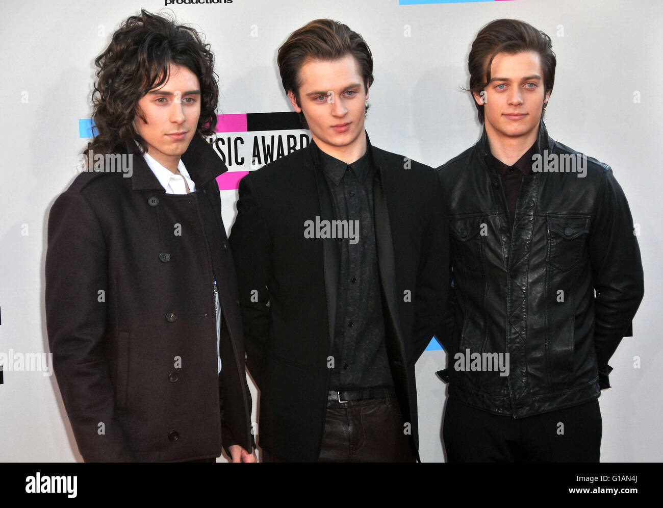 Los Angeles, CA. USA. Matthew Cook, Michael Cook & Mark Cook of The ...