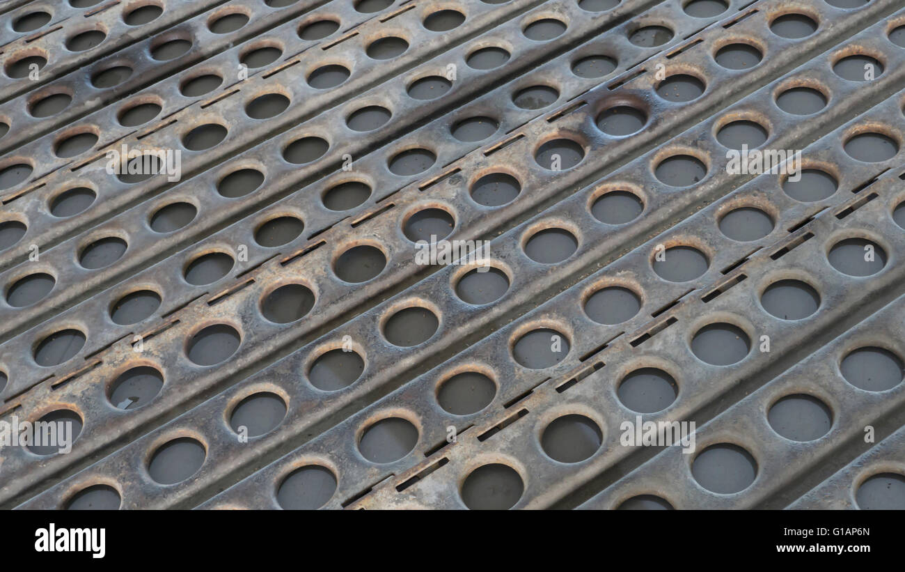 Airborne plates structure / Sand ladders structure Stock Photo - Alamy