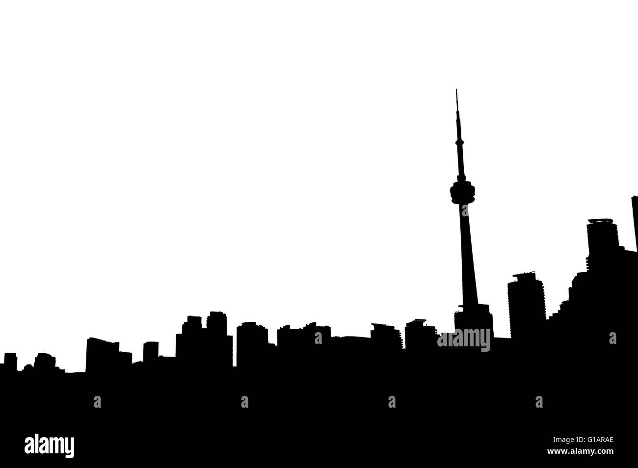 Toronto street view Black and White Stock Photos & Images - Alamy