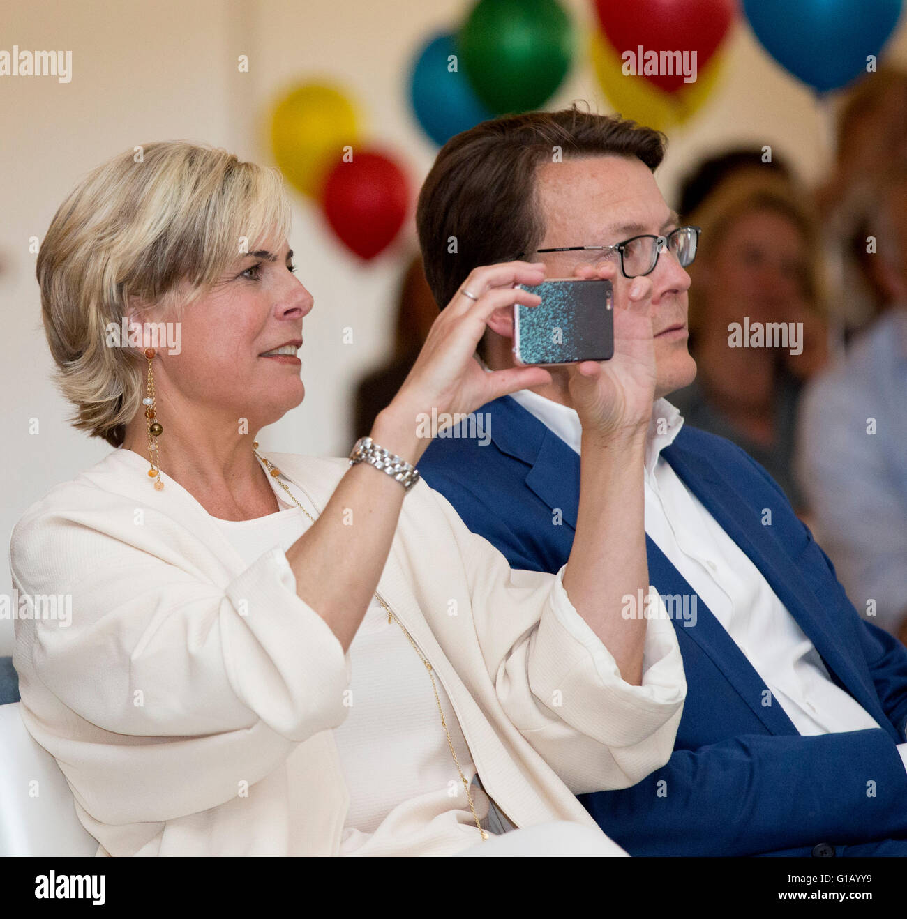 Princess laurentien countess eloise netherlands hi-res stock ...