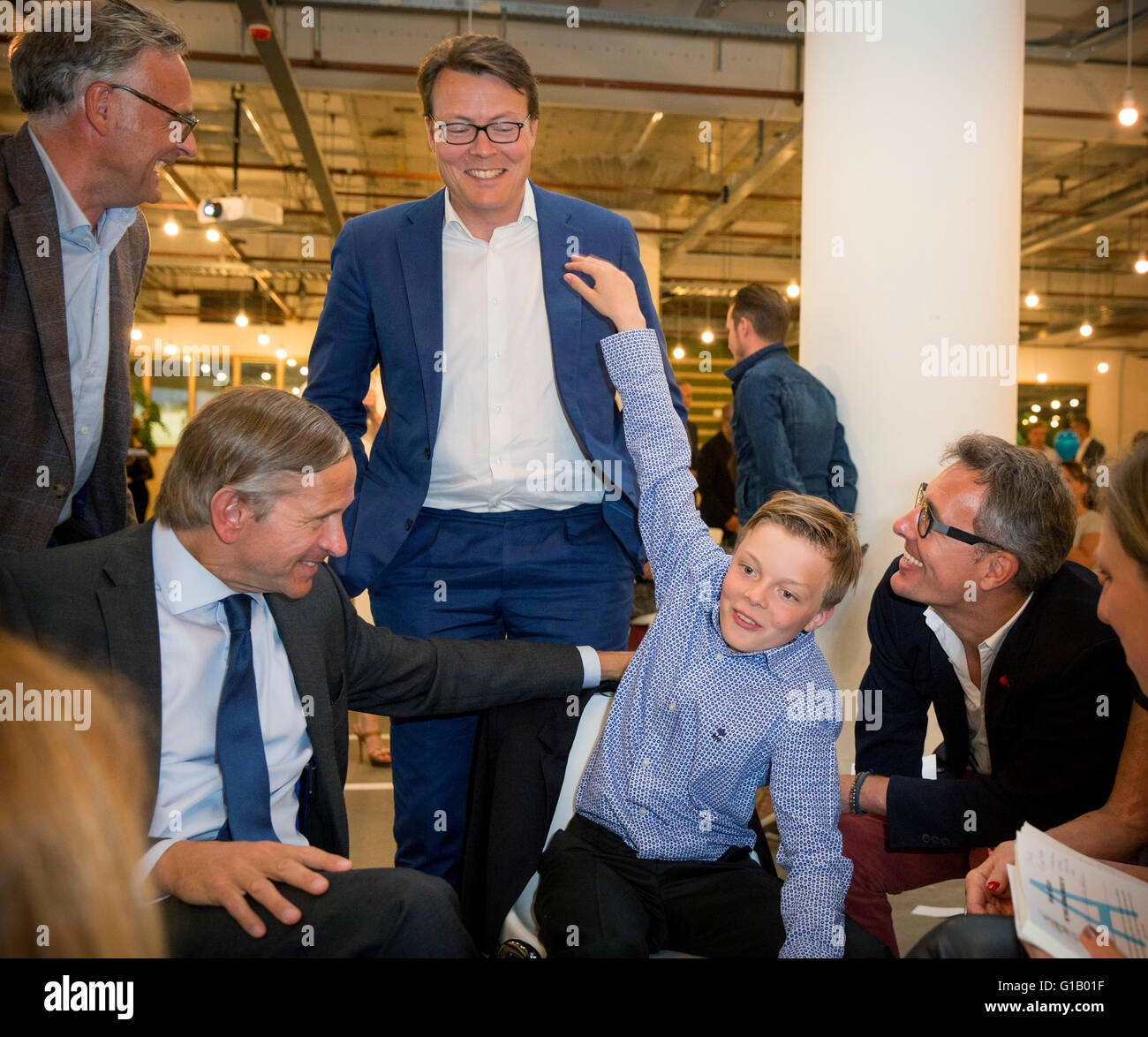 Princess laurentien countess eloise netherlands hi-res stock ...