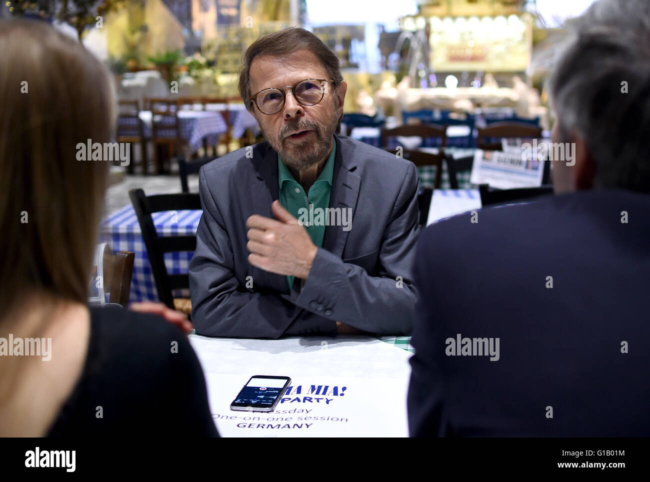 Swedish singer Björn Ulvaeus, a former member of the famous musical ...