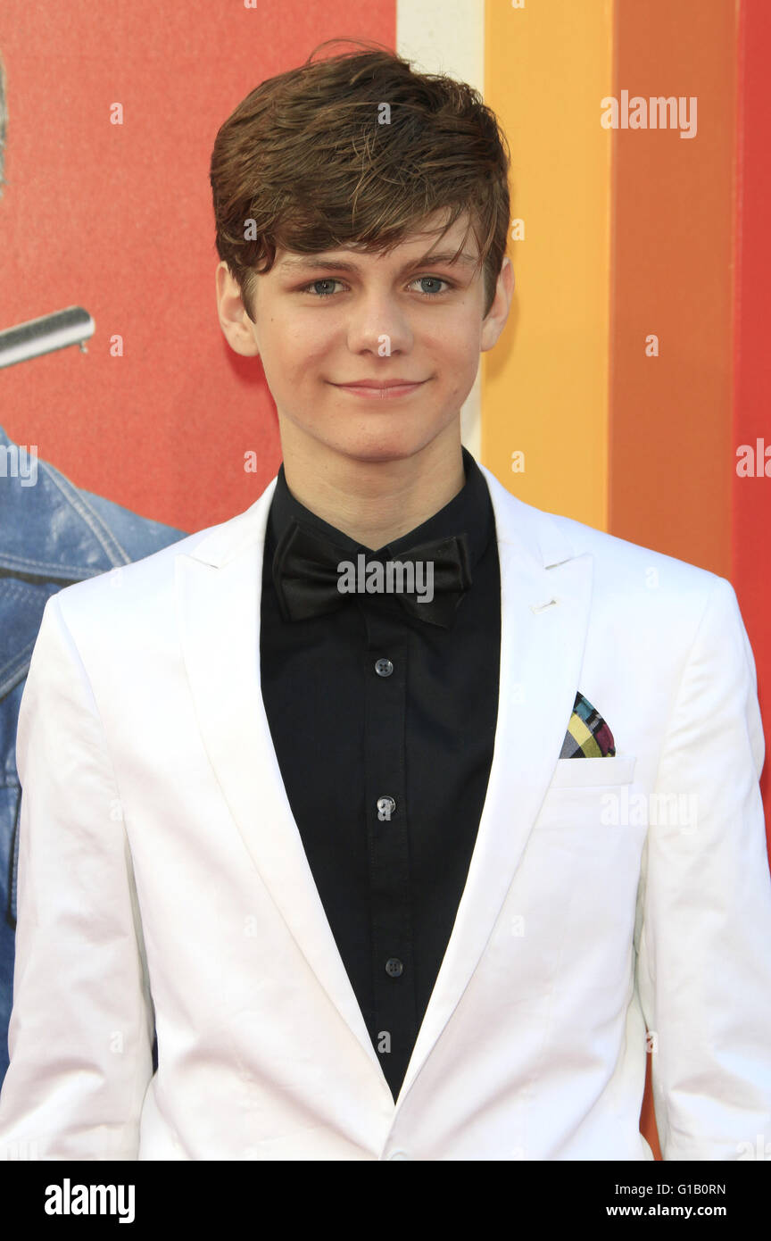 Hollywood, California. 10th May, 2016. Ty Simpkins attends the premiere ...