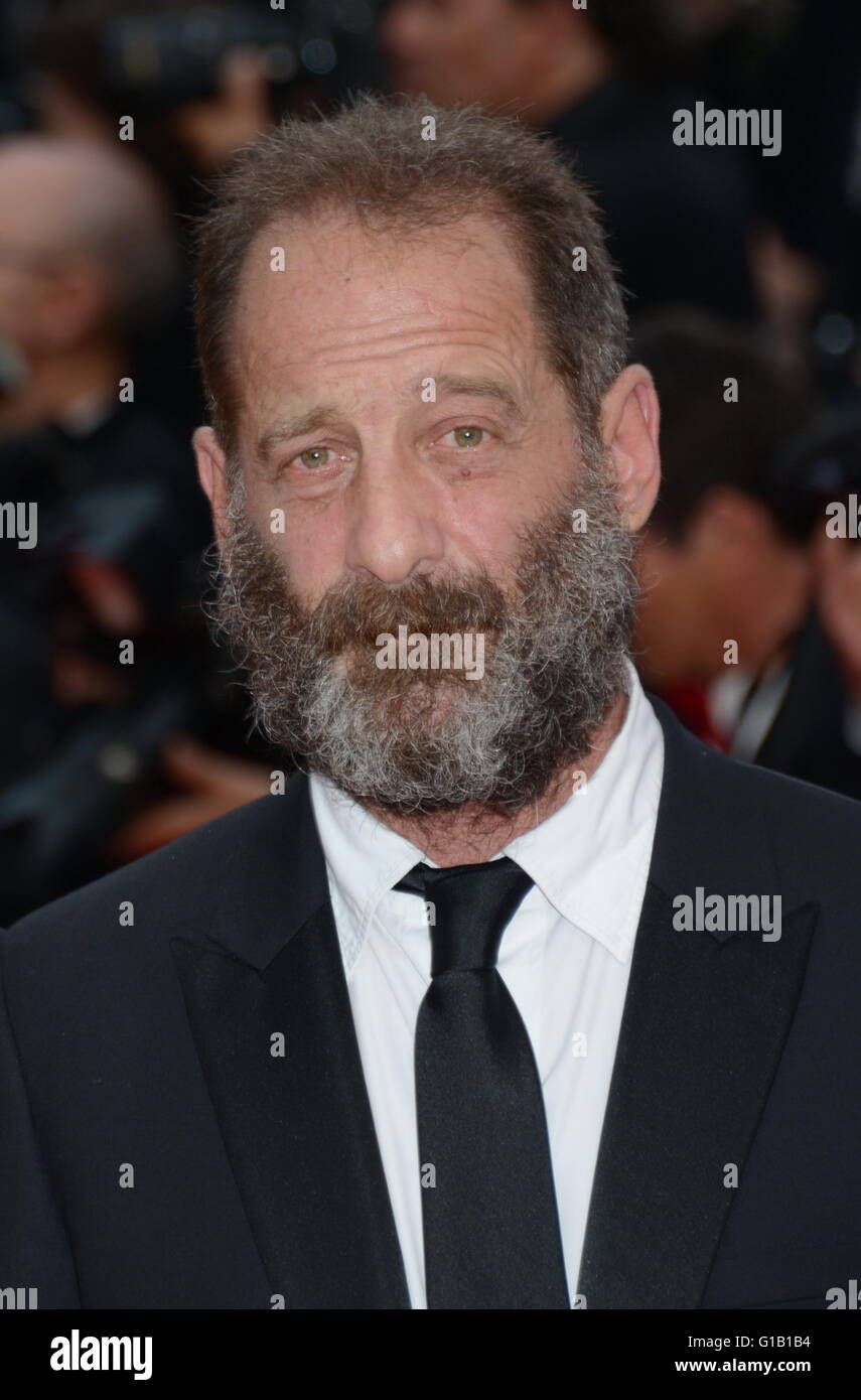 Cannes, France. 11th May, 2016. French actor Vincent Lindon attend the ...