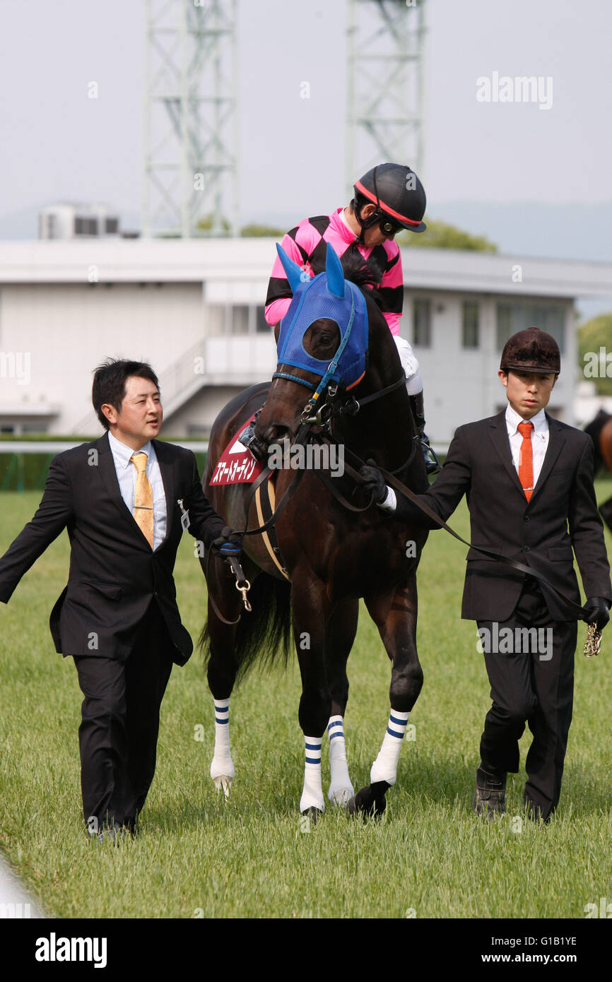 Kyoto, Japan. 7th May, 2016. Smart Odin (Keita Tosaki) Horse Racing ...