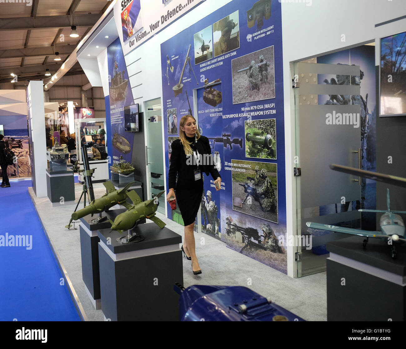 Amman, Jordan. 10th May, 2016. Opening of SOFEX "The Special Operations ...