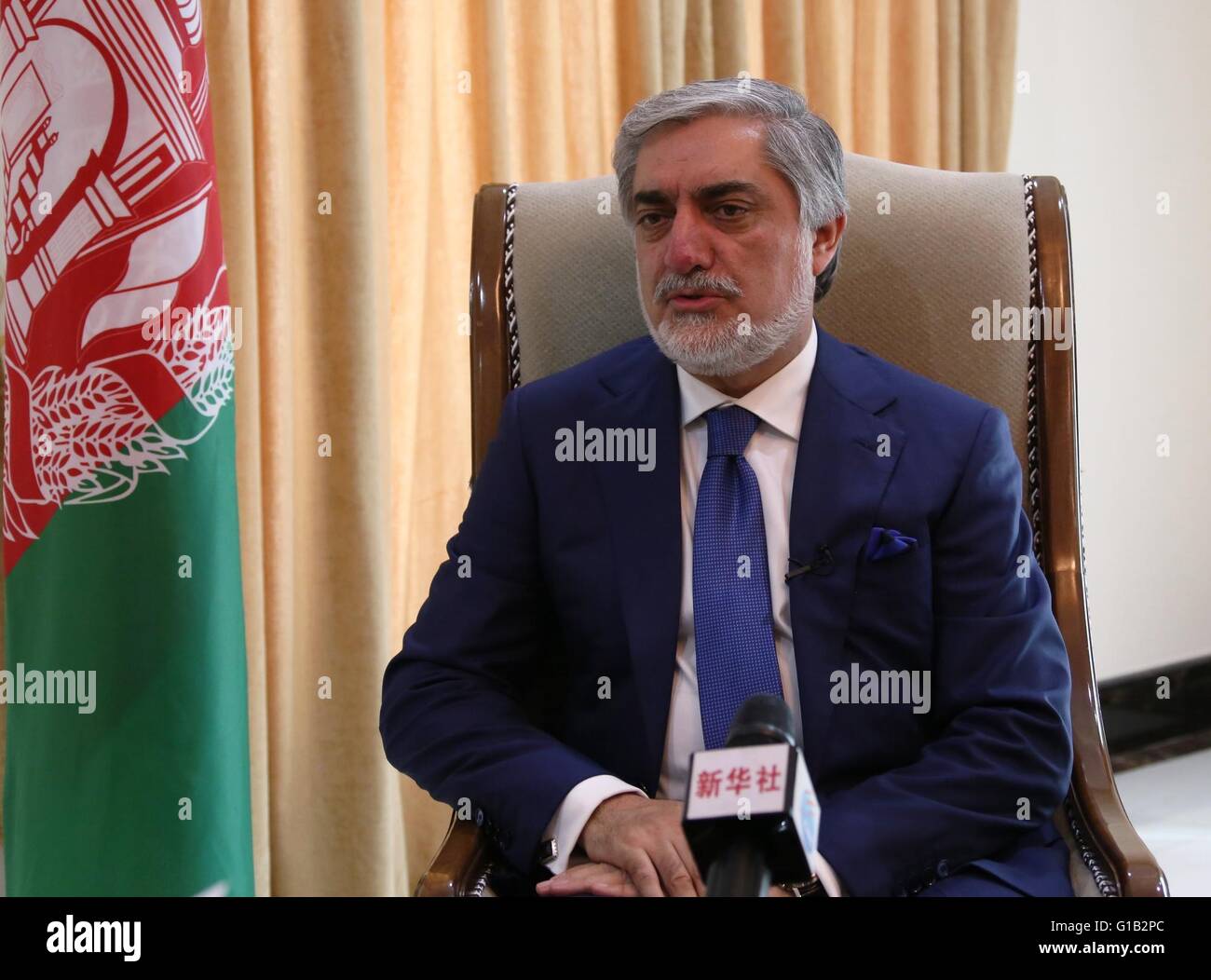Kabul, Afghanistan. 10th May, 2016. Afghan Chief Executive Abdullah ...