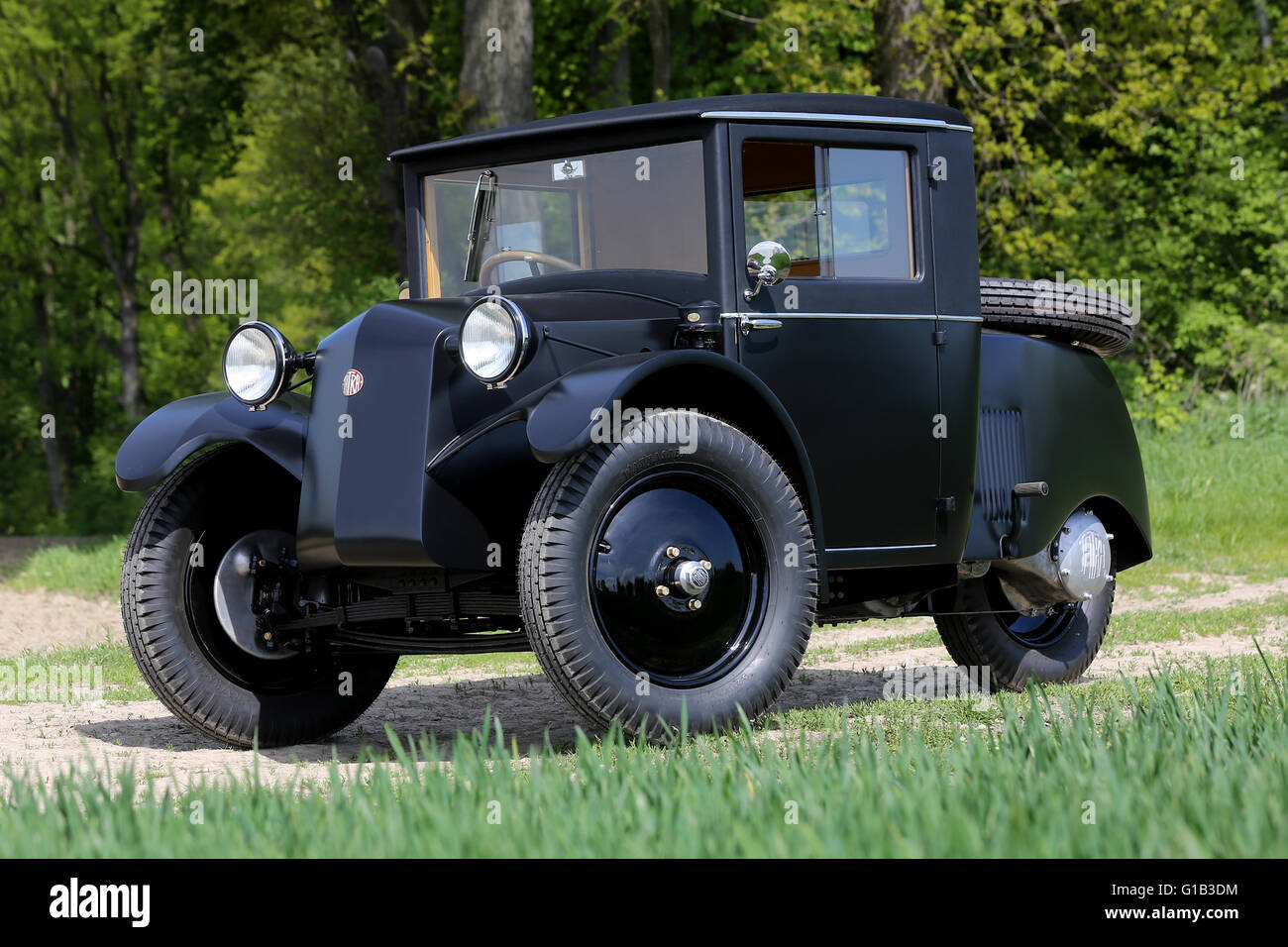 Replica of the pre-war vehicle Tatra 49, made in renovation company ...
