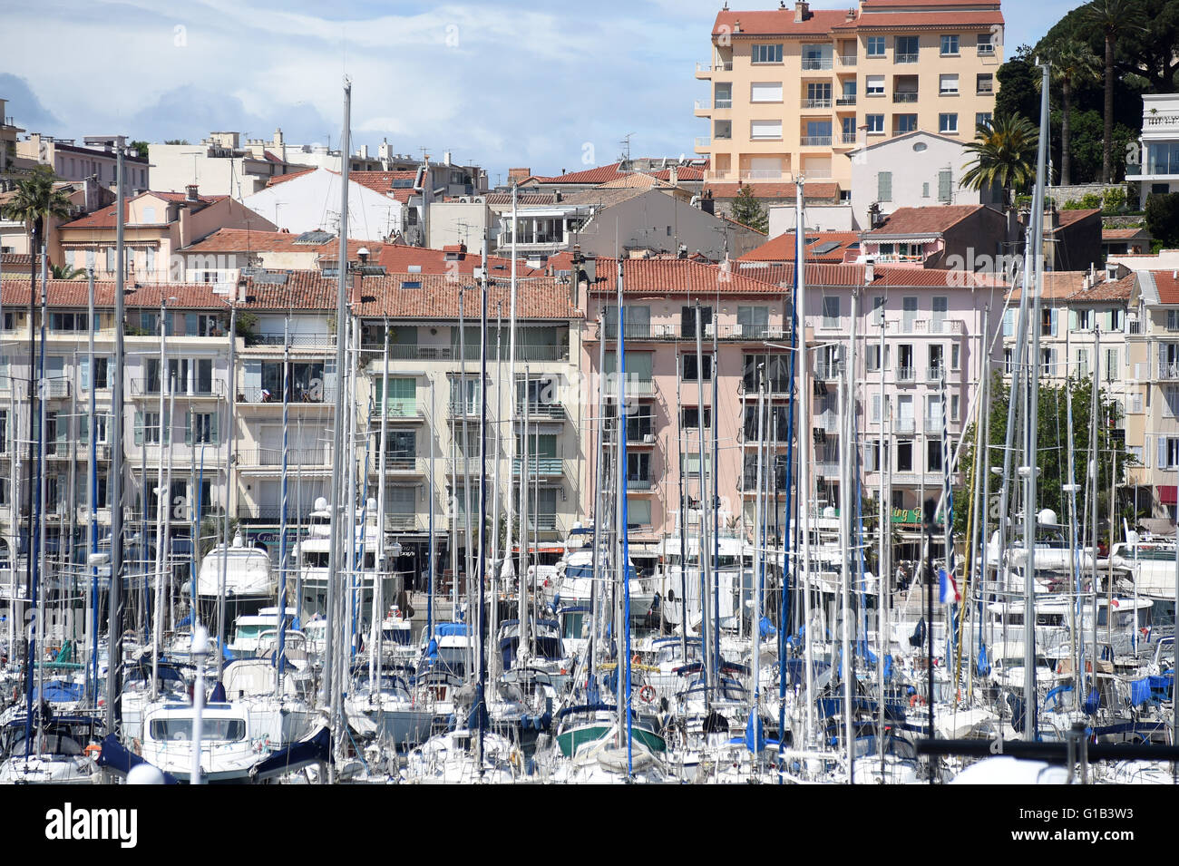 Cannes france may sailing hi-res stock photography and images - Alamy