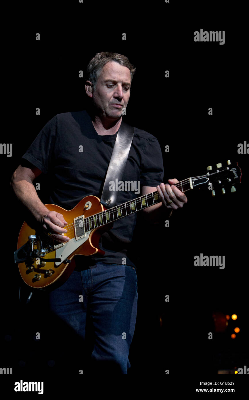 Guitarist Stone Gossard of Pearl Jam performing at the Air Canada ...