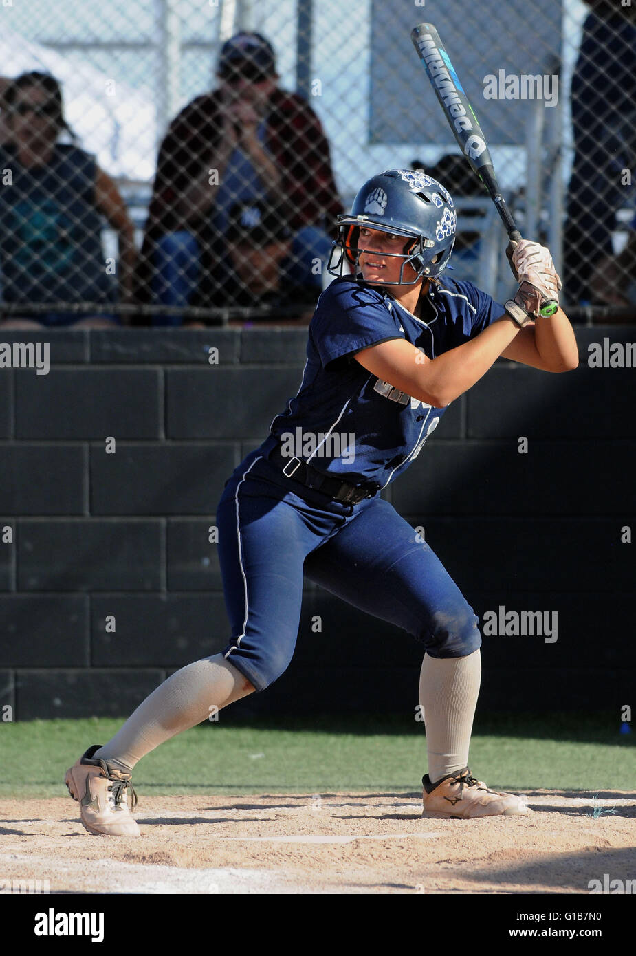 Rio Rancho, NM, USA. 12th May, 2016. La Cueva's #10 Andrea Howard at ...