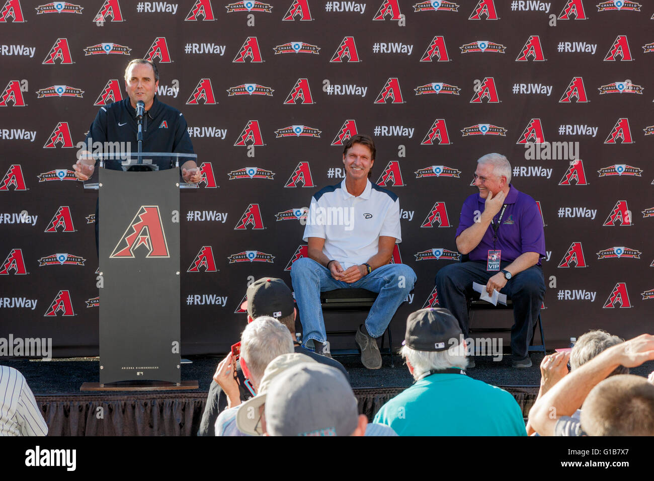 Derrick hall arizona diamondbacks hi-res stock photography and images ...