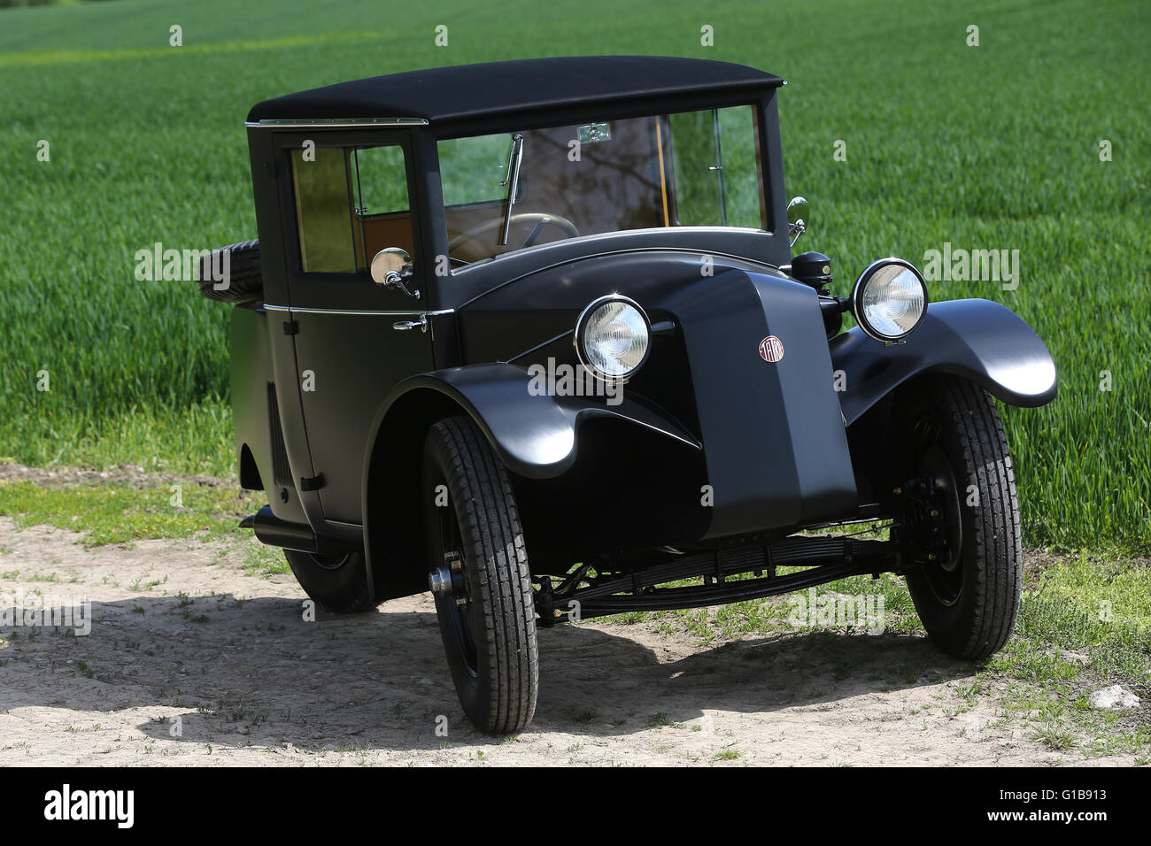 Replica of the pre-war vehicle Tatra 49, made in renovation company ...