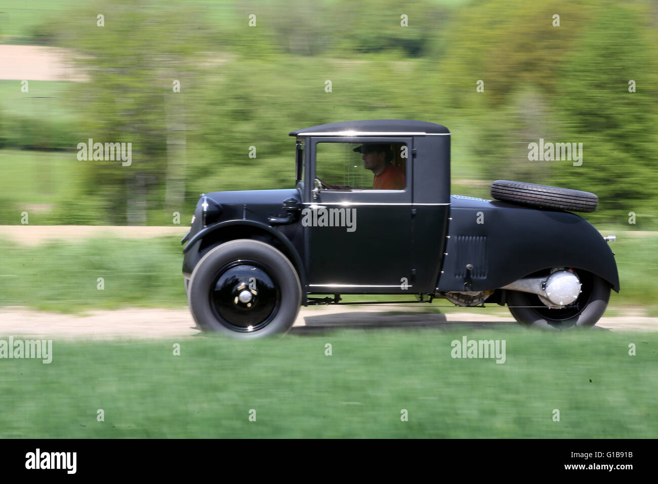 Replica of the pre-war vehicle Tatra 49, made in renovation company ...