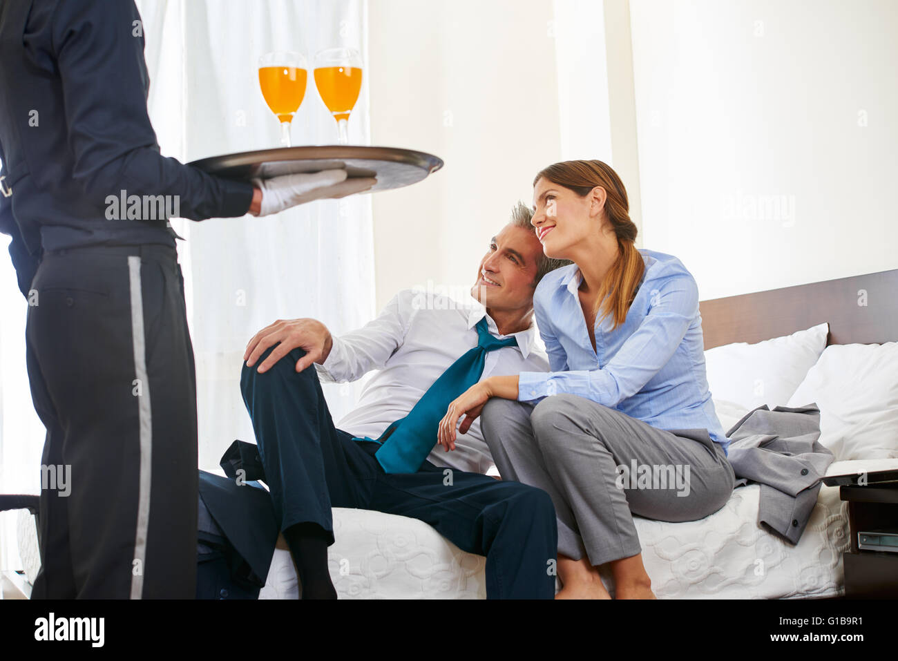 Couple affair hotel room hi-res stock photography and images - Alamy