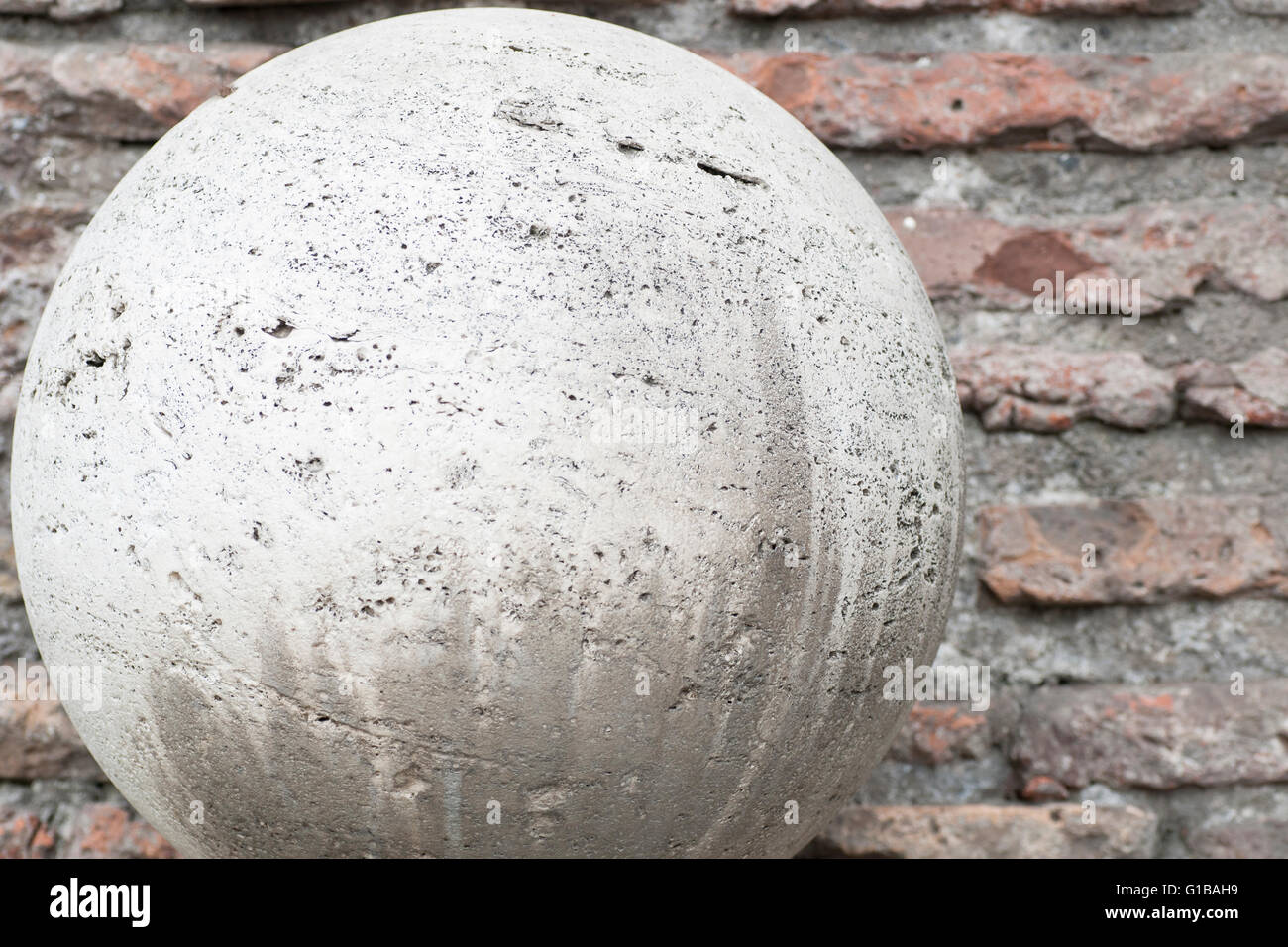 ball ancient marble Stock Photo - Alamy