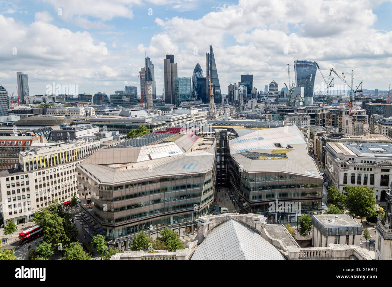 High angle view of london hi-res stock photography and images - Alamy