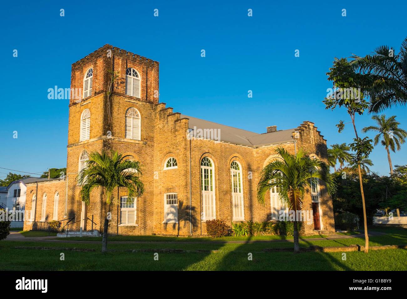 Belize, Belize district, Belize City, Saint John's anglican cathedral ...