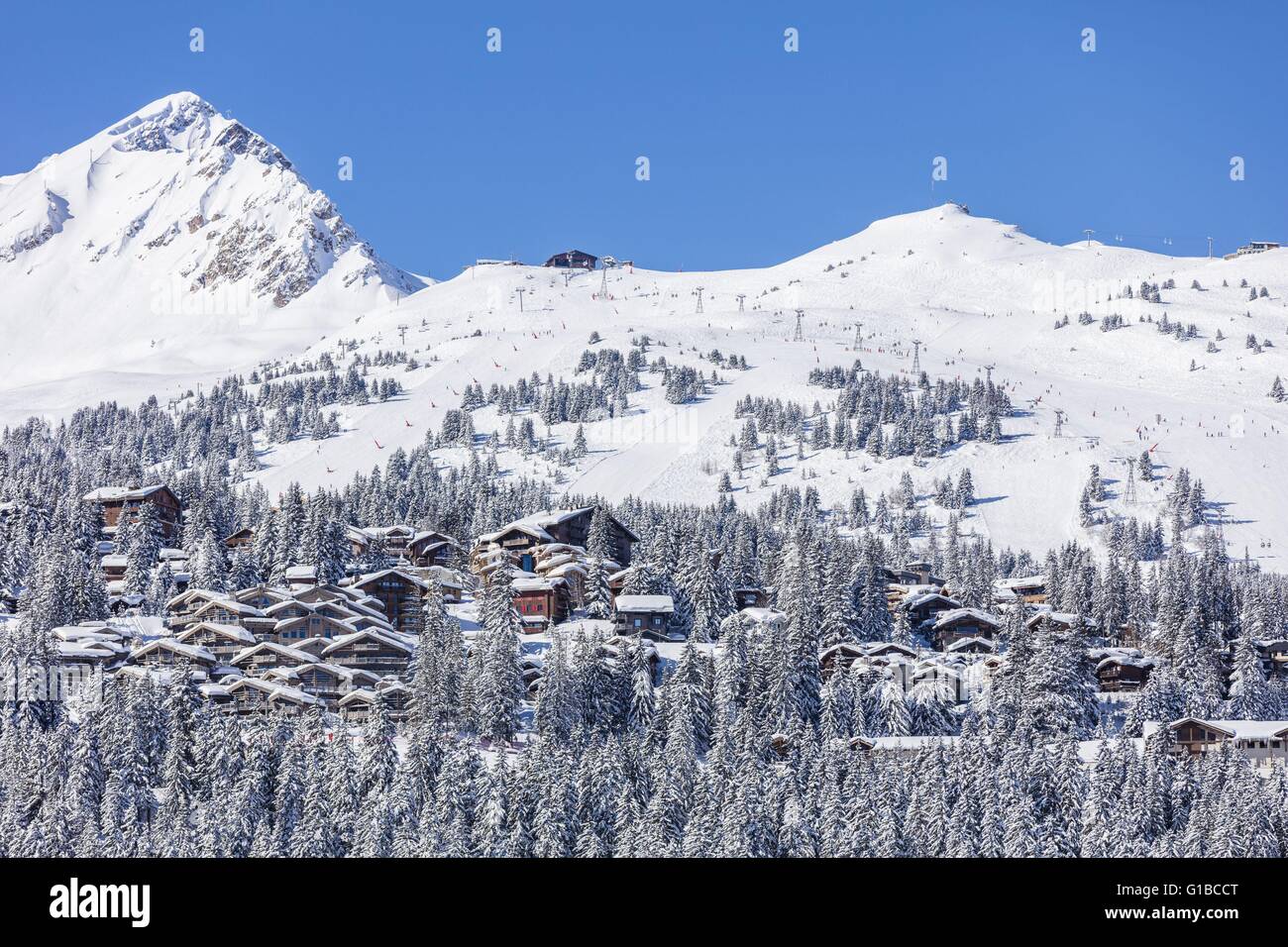 France, Savoie, Massif de la Vanoise, Tarentaise valley, the 3 Valleys ...