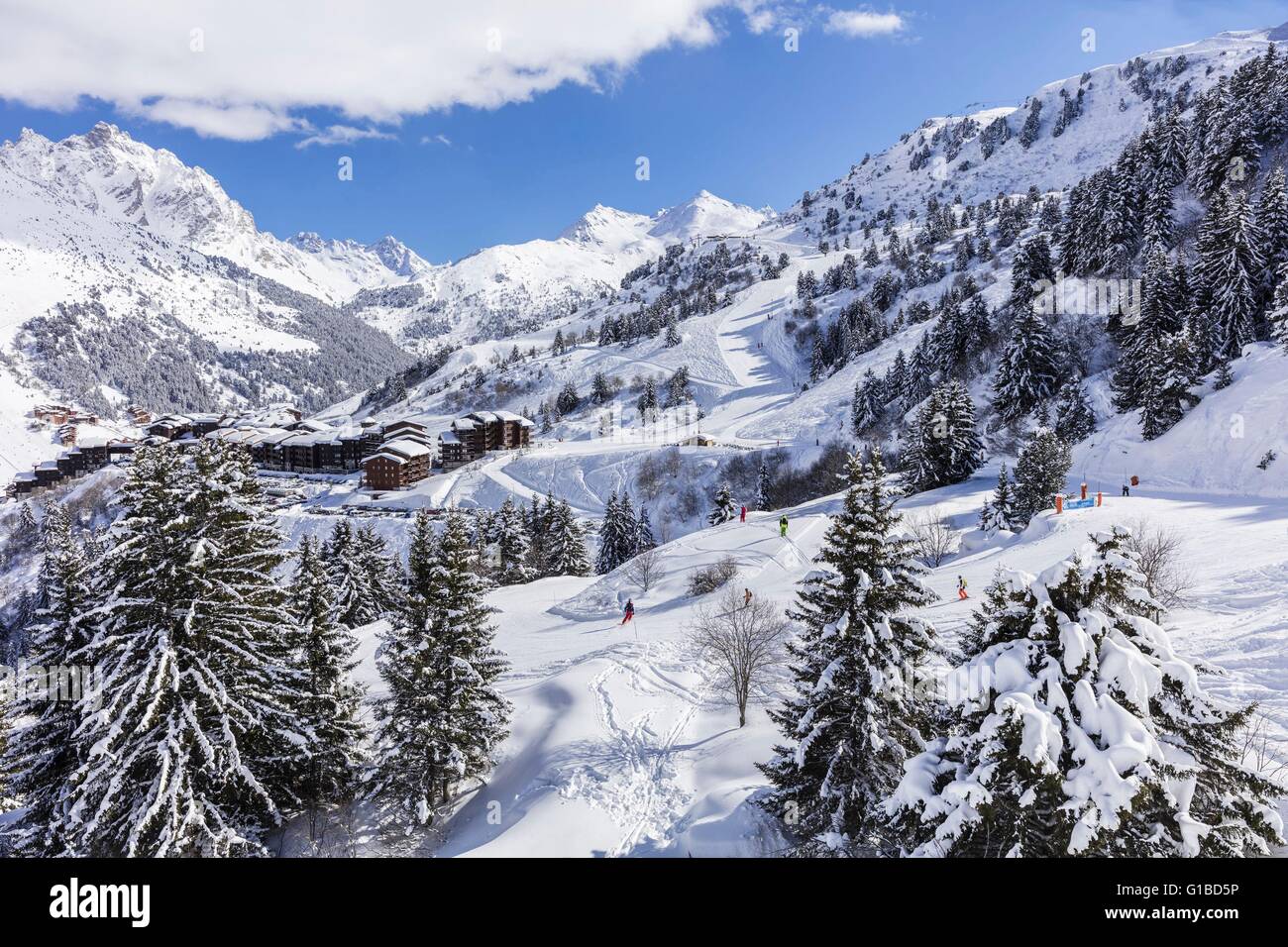 Skiresort panorama hi-res stock photography and images - Alamy