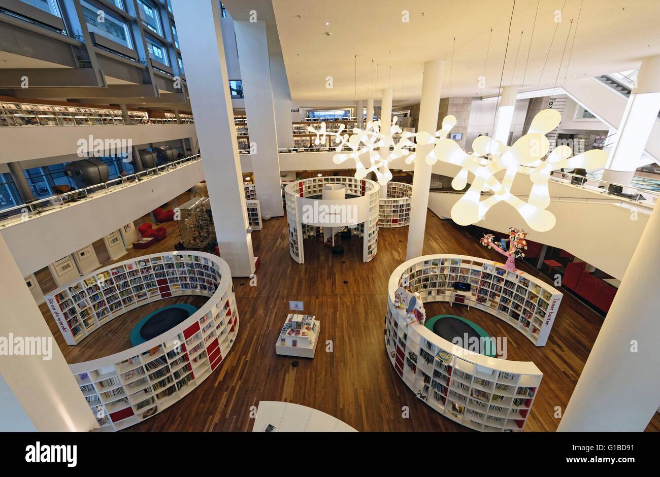 Netherlands, Northern Holland, Amsterdam, Oosterdok, Amsterdam Library ...