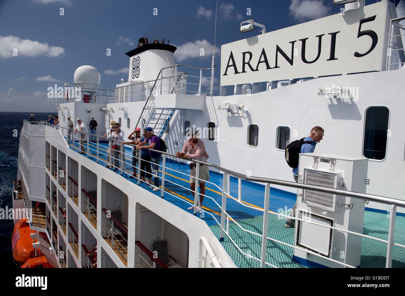 France, French Polynesia, Marquesas islands archipelago, Aranui 5 ...
