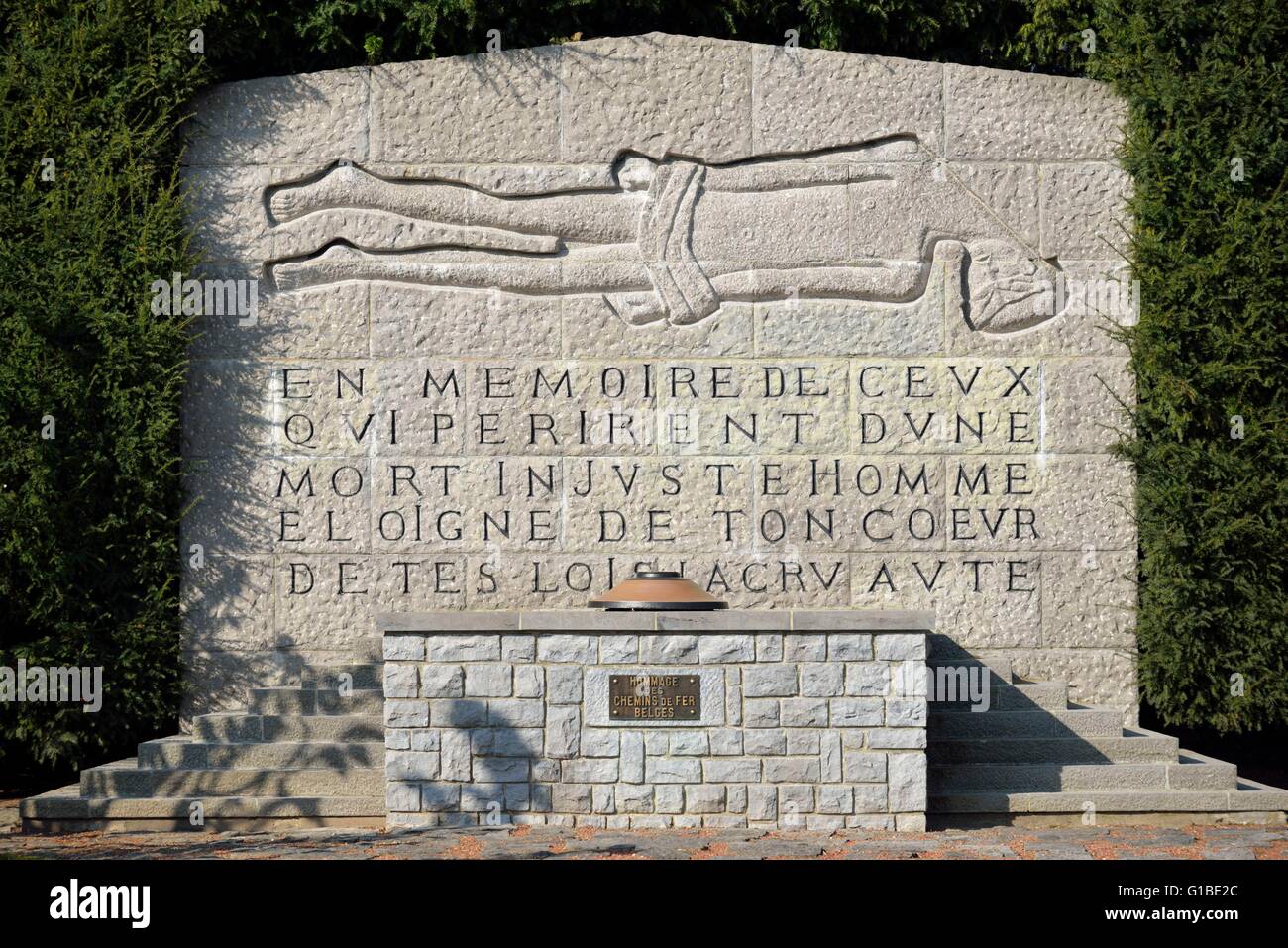 France, Nord, Villeneuve d'Ascq, Memorial Ascq 1944. museum ...