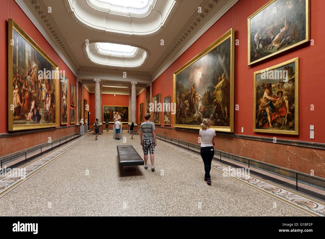 France, Herault, Montpellier, historical center, Fabre Museum, 18th ...