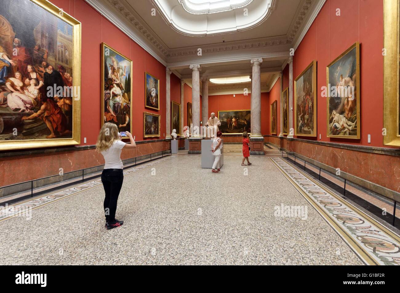 France, Herault, Montpellier, historical center, Fabre Museum, 18th ...