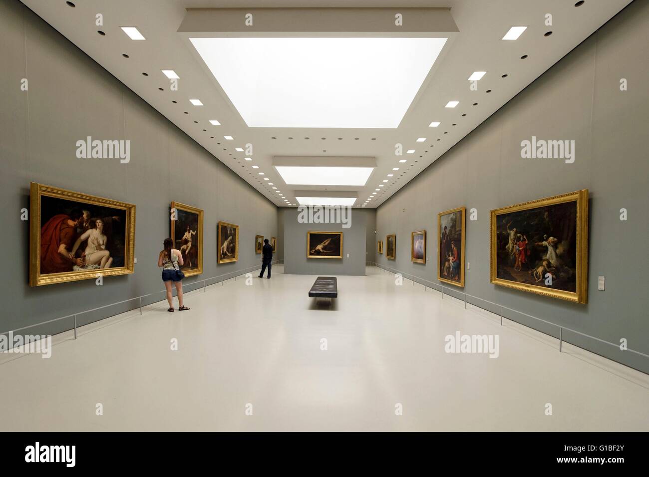 France, Herault, Montpellier, historical center, Fabre Museum, The ...