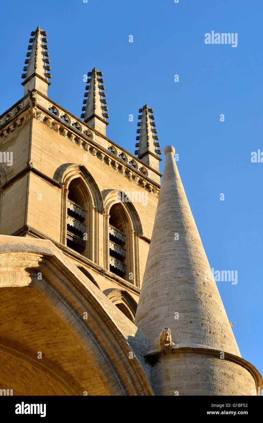 France, Herault, Montpellier, historical center, the Ecusson district ...